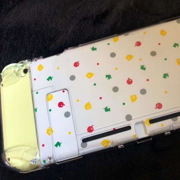 Custom Animal Crossing Themed Nintendo Switch Hand Painted Back Plate ...