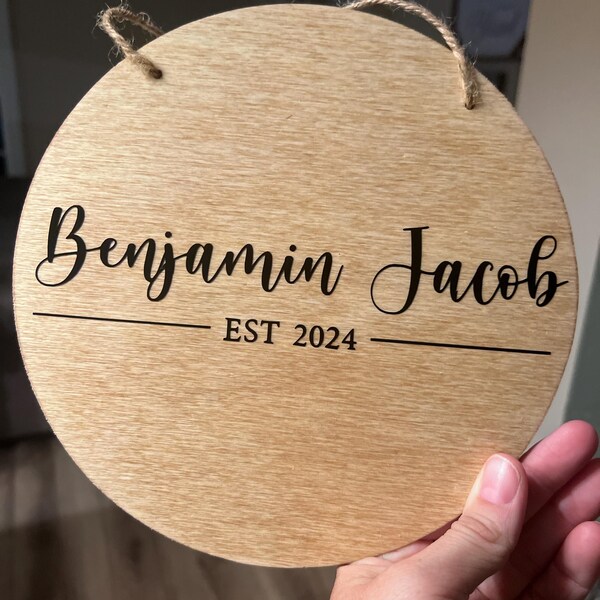 Custom Last Name Sign Svg, Personalized Family Name Sign Svg, Family ...