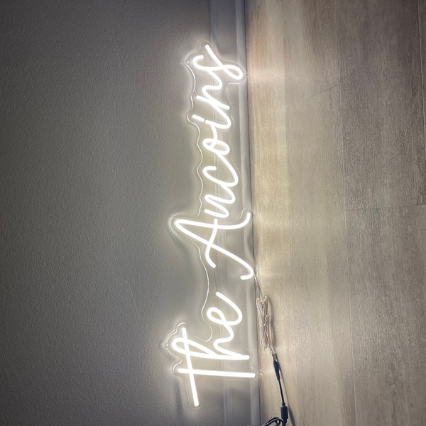 Personalized Neon Sign for Event | Custom Business Sign | Custom Neon ...