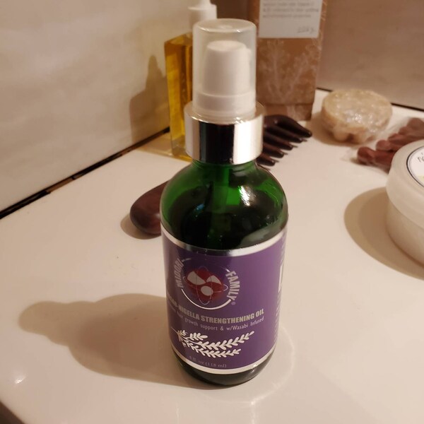 Midori Family Advanced Hair Growth Oil Alopecia Hair Loss With Wasabi ...