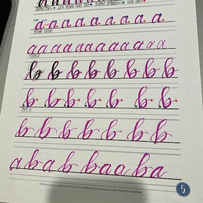 Two-pack Bundle, Practice Like a Pro I and II, Large-pen Hand Lettering ...