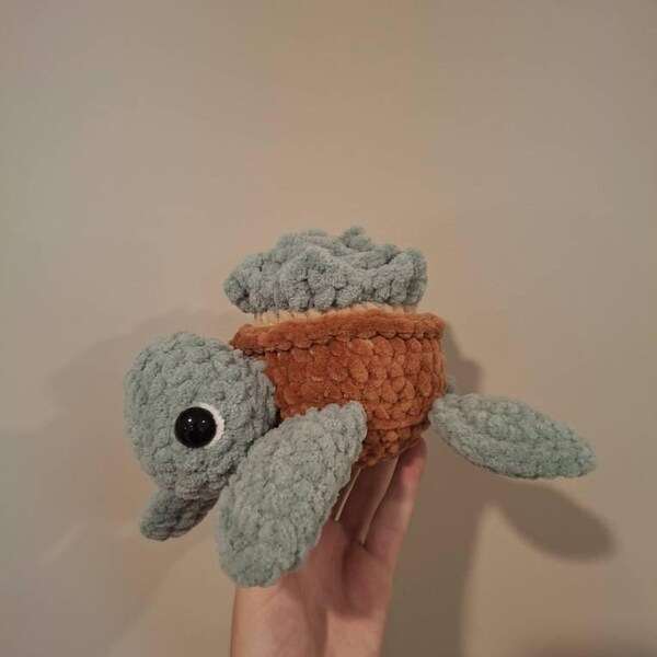 Pineapple Turtle Pattern Crochet PDF Download Beginner Friendly ...