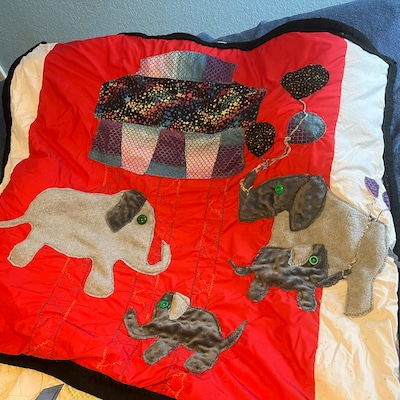 Baby Elephant Walk Digital Quilt Pattern - Etsy