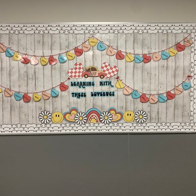 Groovy Classroom Decor Math Talk Bulletin Board Student - Etsy