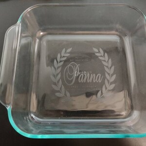 Personalized Engraved Baking Dish Custom Wedding Gift - Etsy