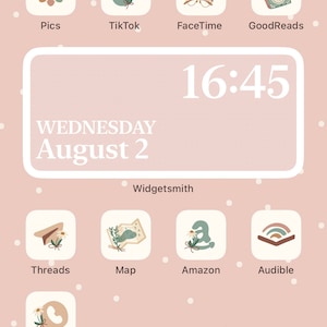 Book Lover App Icons, Bookworm Ios Icons, iPhone Icons for Book Lovers ...