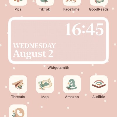 Book Lover App Icons, Bookworm Ios Icons, iPhone Icons for Book Lovers ...