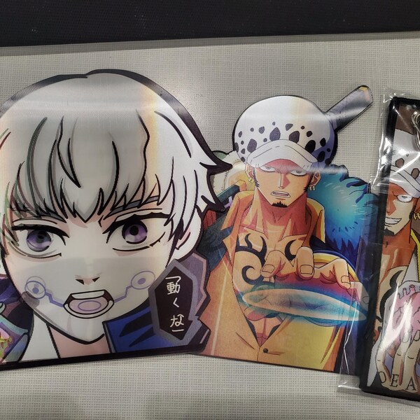 Anime Keychain - Etsy