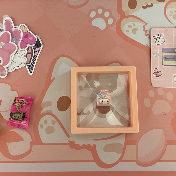 NEW!! Cute Dog Bunny Set up Gaming Keys Rabbit Kawaii Cute Anime Keycap ...