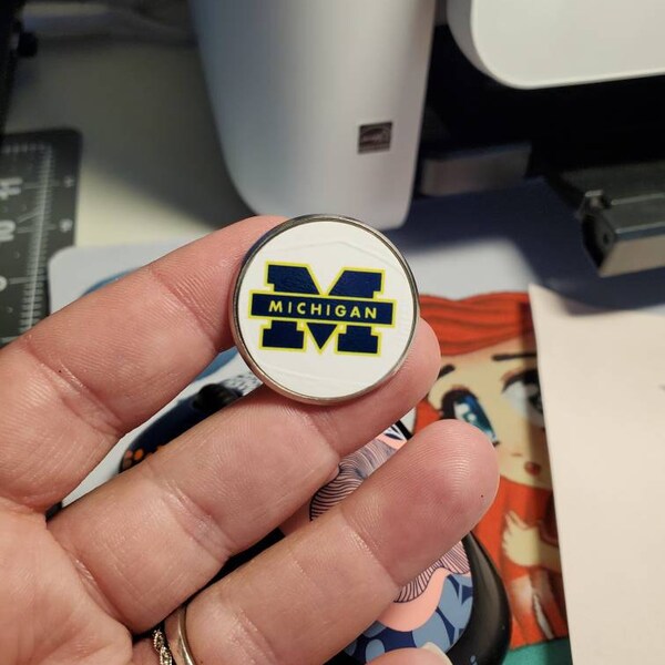 Sublimation Blank Pin, Sublimation, DIY, Heat Press Ready - Etsy