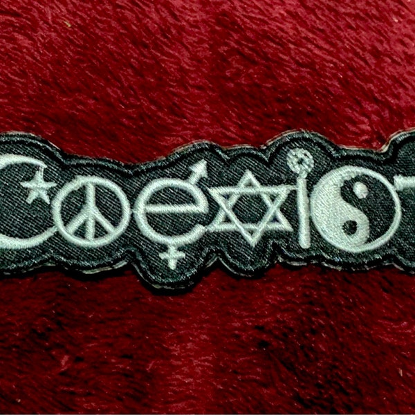 Coexist Iron on Patch - Etsy