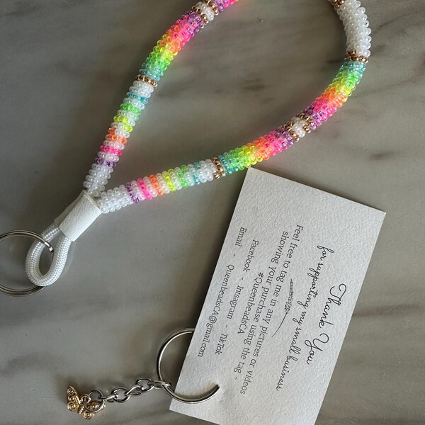 Neon Glows - Native Beaded Wristlet - Etsy