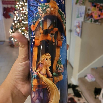 Rapunzel Tumbler, Custom Disney Princess Gift, Custom Tangled Gifts ...