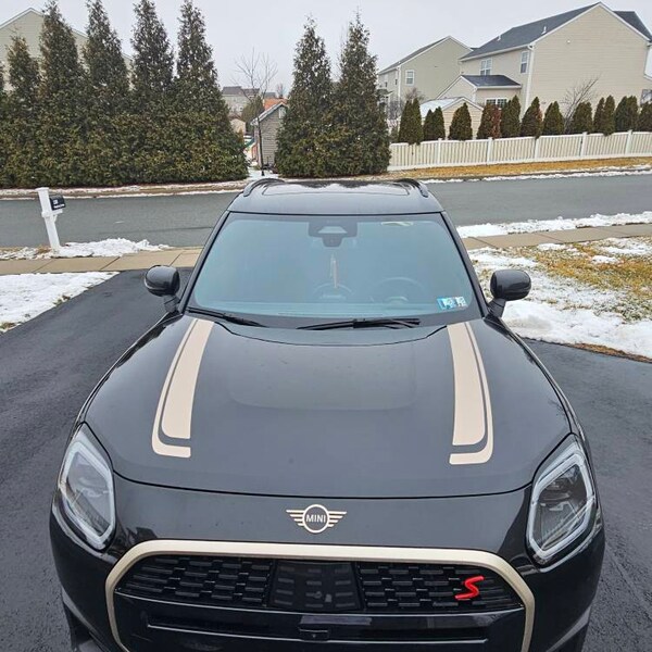 Panoramic Glass Roof Union Jack Graphics to Fit Mini U25 Countryman JCW ...