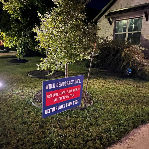 What is Democracy, Vinyl Democracy Sticker, Indoor/outdoor, Multiple ...