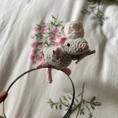 Ratatouille Headband Crochet Pattern, Crochet Pattern, Amigurumi ...