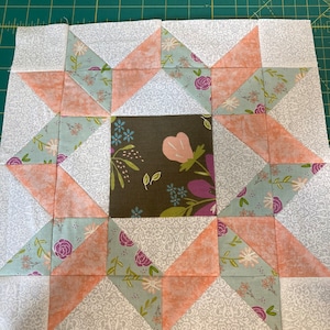 Chicago Geese Block Pattern PDF Quilt Pattern Flying Geese Variation 12 ...