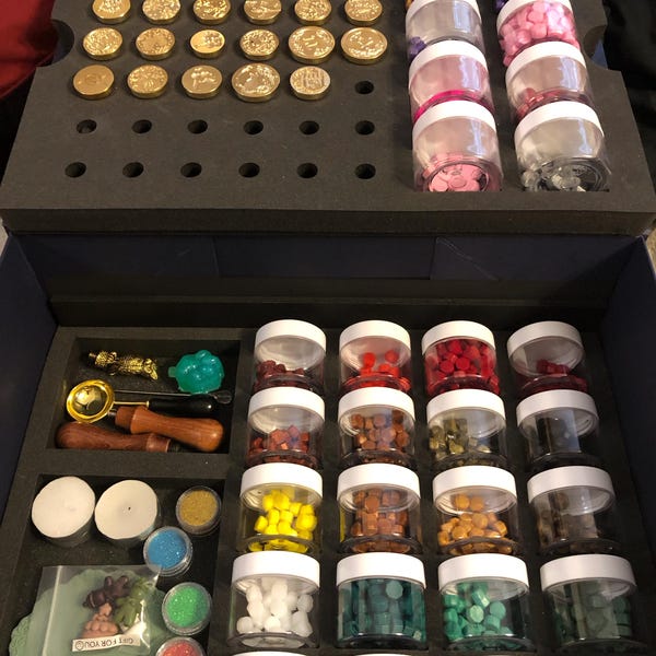 Wax Seal Organizer (EMPTY) | Storage Solution for Your Wax Seal ...
