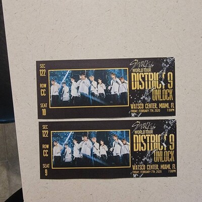 Physical Custom TWICE Ready to Be Once More Tour in Las Vegas Personalized Commemorative ...