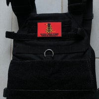 We Will Tread Where There is Inequality PVC Patch With Hook and Loop ...