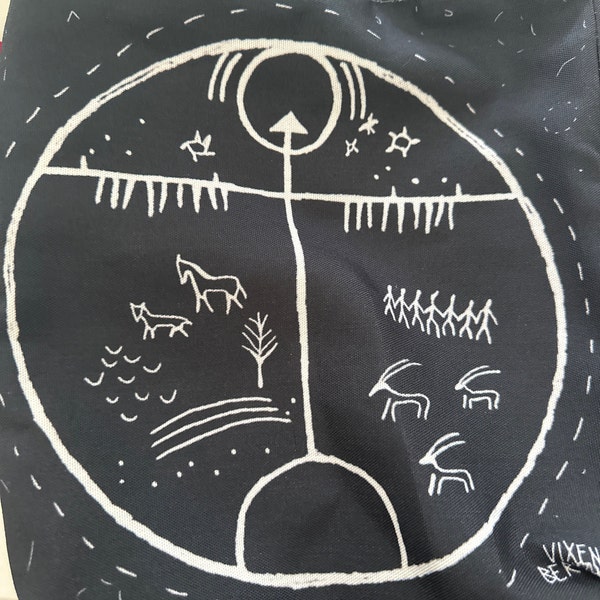 The NOAIDI, Sami Shaman and Reindeer, Art Print - Etsy