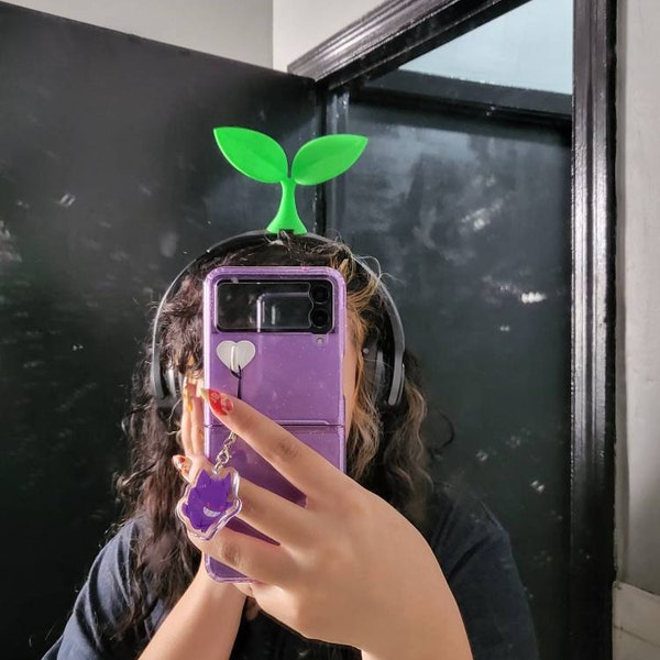 Sprout Headset Attachment, Kawaii Gaming Accessory, Live Streaming Prop ...
