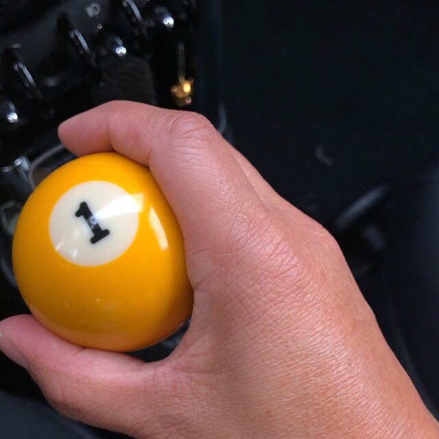 Billiard Pool Ball Shift Knob Threaded Gear Shifter Shifting | Etsy