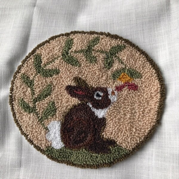 Primitive Punchneedle Embroidery Pattern Biggy - Etsy