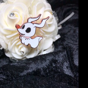 Zero the Ghost Dog Pin | Etsy
