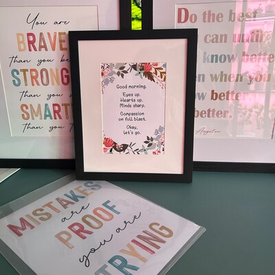 Lin Manuel Miranda Quote Art Print, Motivational Wall Art ...