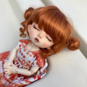 Fatiao BJD Dollfie Lati Yellow Pukifee 5-6 Angel Doll Wig Reddish ...