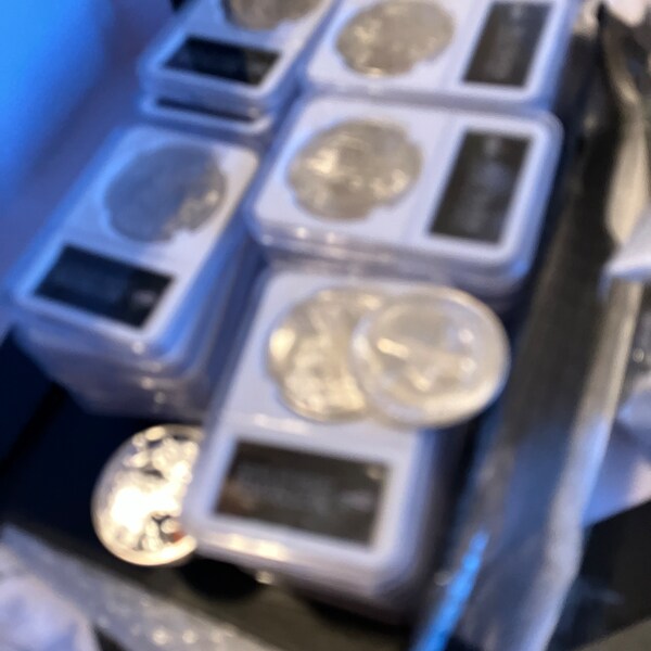 4 Pack of 3, 6, 12, and 24 Pure Silver Bars 1 Grain Each in Protective ...