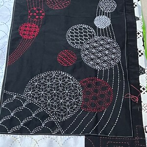 Sashiko Embroidery Kit Japanese Hand Embroidery Sashiko - Etsy