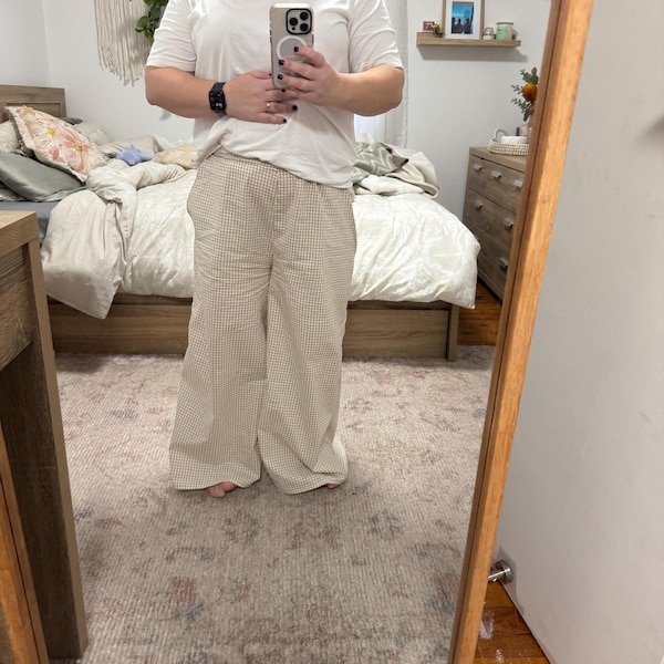 Straight Leg Pants Sewing Pattern | Trousers Pattern | Pants Pattern ...