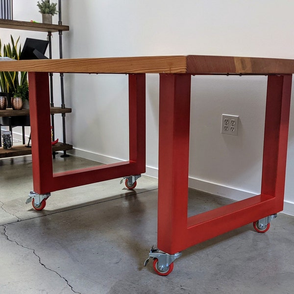 Metal Table Base Wheels, Metal Table Legs, Heavy Duty Table Base ...