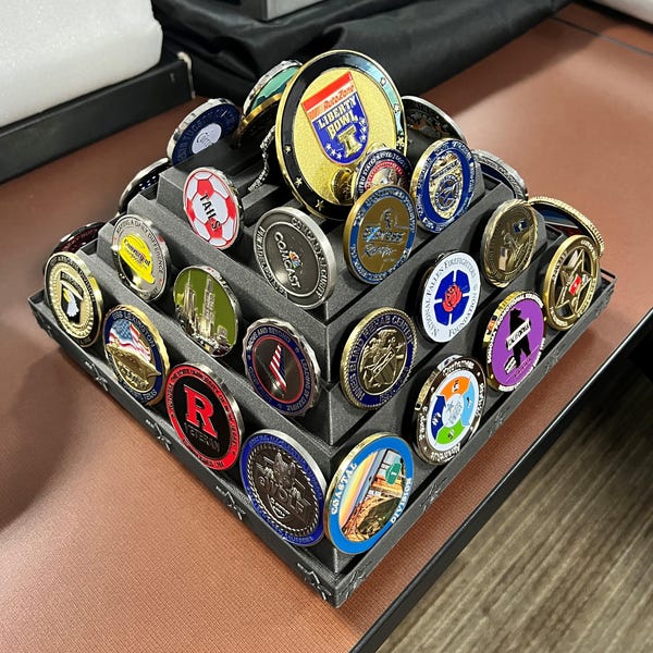 Iwo Jima Pyramid Coin Holder - Etsy