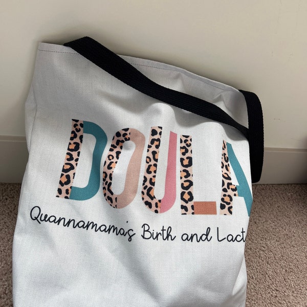 Doula Gift, Doula Bag, Birth Worker Tote Bag, Gift for Doula, Custom ...