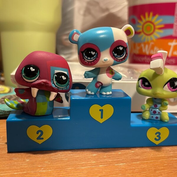 LPS Pet Lot: 3 Authentic Figures, Food & Accessories - 26 Pc Set - Etsy