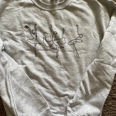 Ballet All Day Sweatshirt, Ballerina Cover up Sweater, Dancer Teacher ...