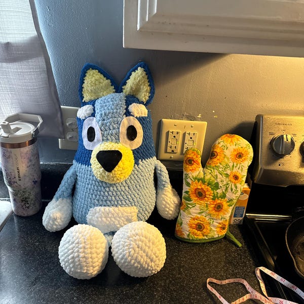 Crochet Blue Alien Pattern, Koala Crochet , Plush Toy, English and ...