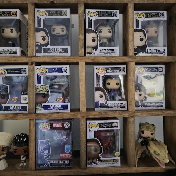 Funko! Pop Display Case - Hand Crafted - Etsy