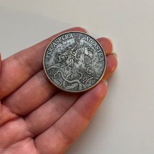 Dum Spiro Spero Coin EDC Reminder Coins Hope Challenge - Etsy