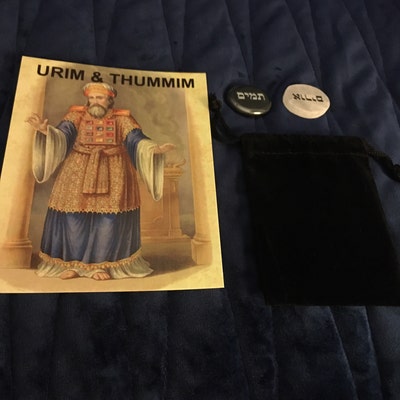 Urim & Thummim Real Stones - Etsy