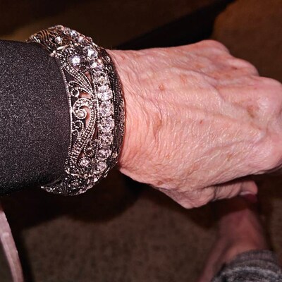 Fitbit Charge Band Cover Bracelet: Antique Silver Celtic Cross With ...