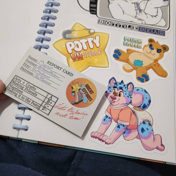 Furry Diaper-box Paper Craft - Etsy