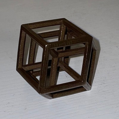 The Gyroid Sculpture Elegant Math Geometry Art in 3D - Etsy