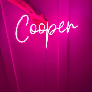 Custom Name Neon Sign for Kids, Neon Sign Bedroom Neon Sign Custom Neon ...