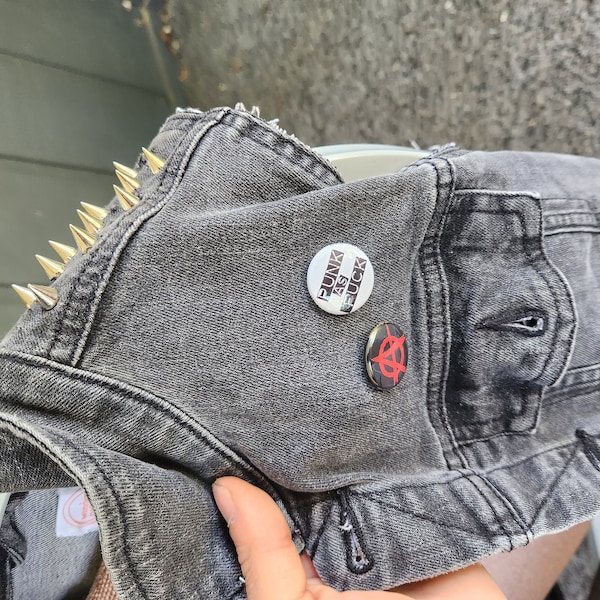 PUNK as F*CK! ANARCHY! 1" Buttons! Classic Pins for Your Punk Rock ...