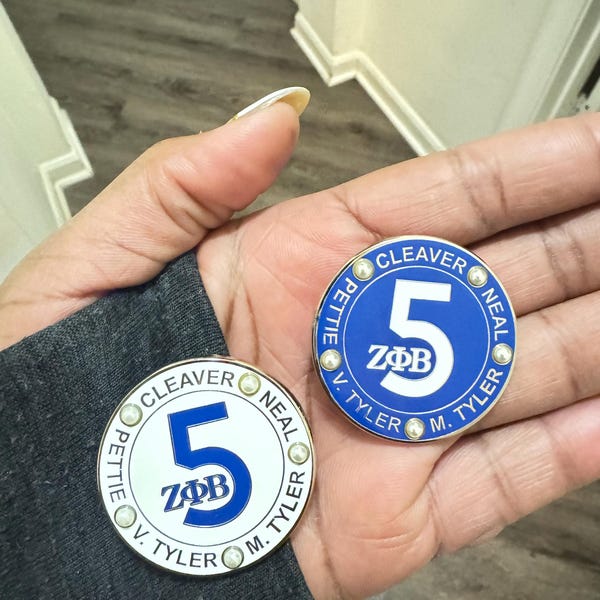 Iron on Embroidered Zeta Phi Beta Patch - Etsy