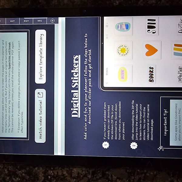ADHD Digital Planner made by an Adhder for Ipad, Goodnotes Android ...